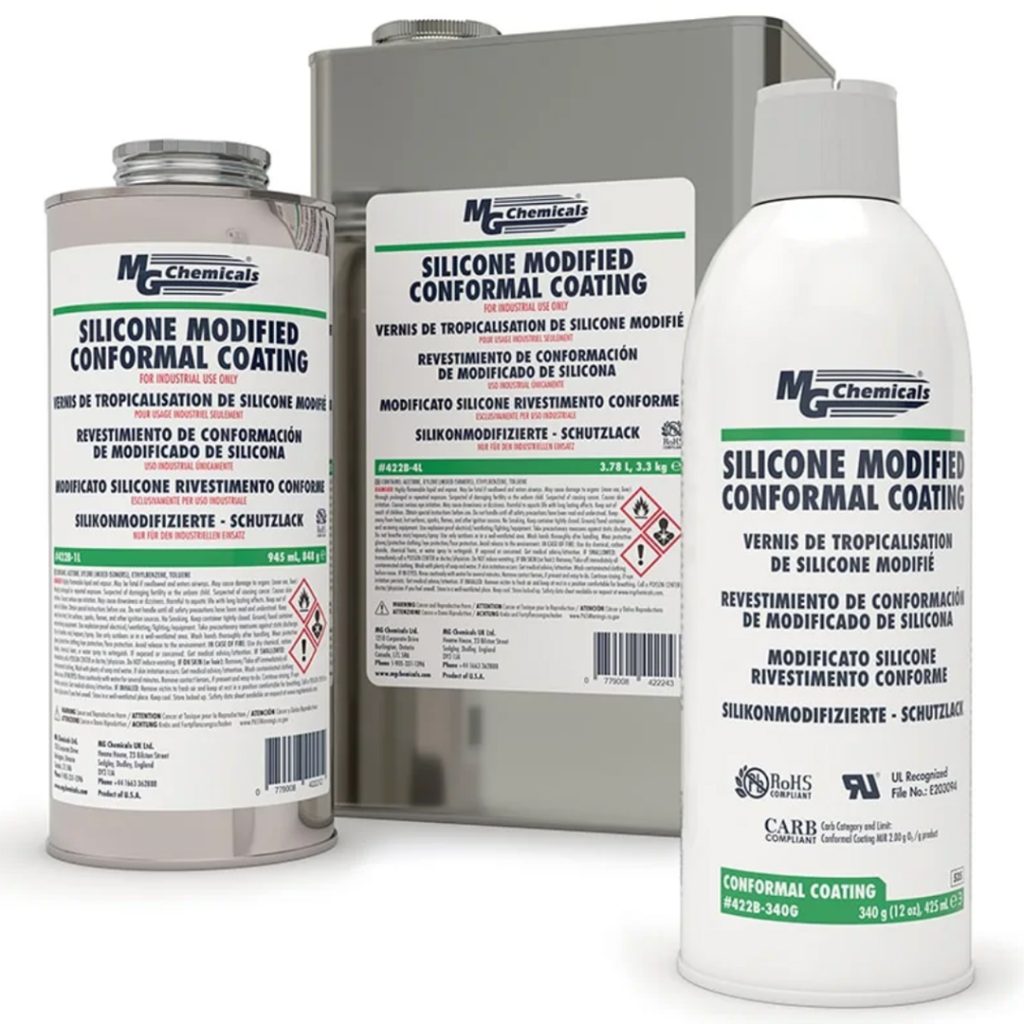 422B - Silicone Modified Conformal Coating - Redtec Industries