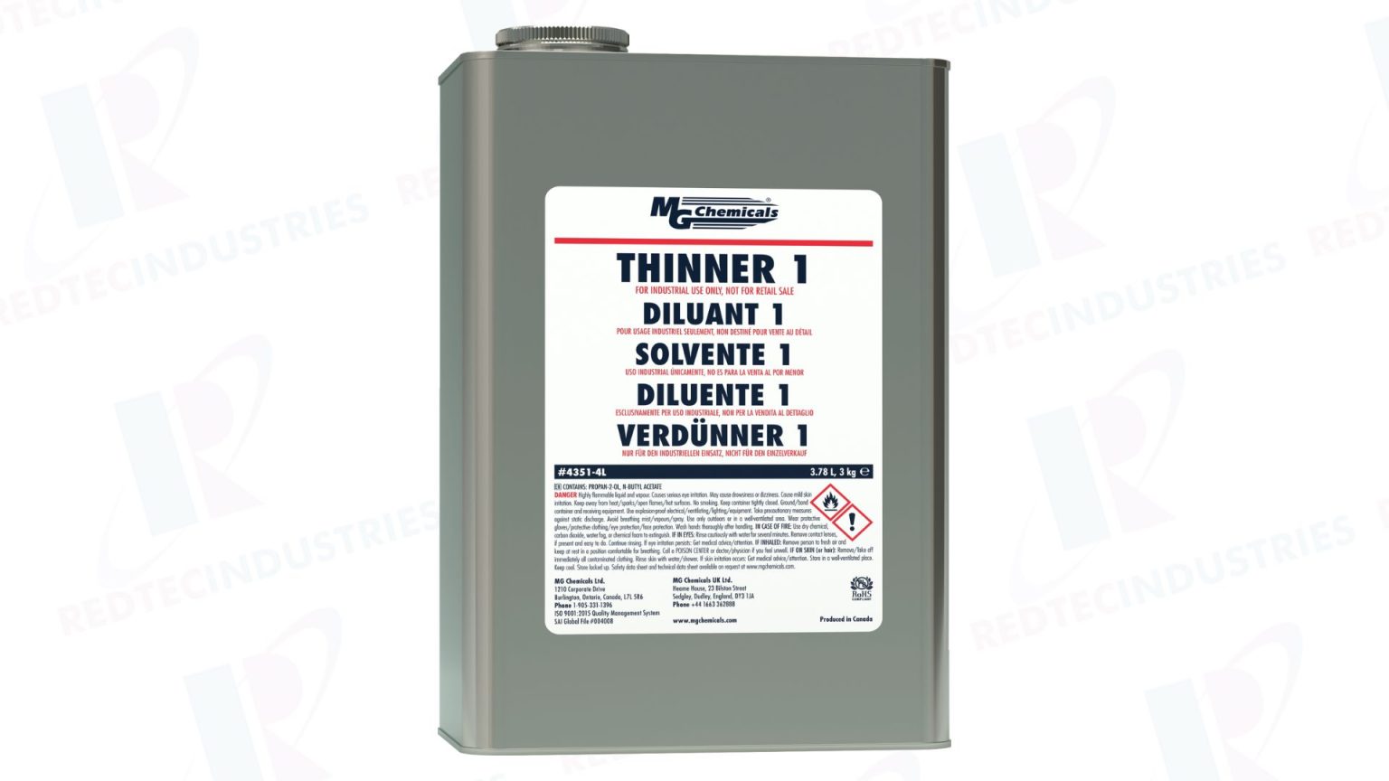 4351 - Thinner 1 - Redtec Industries